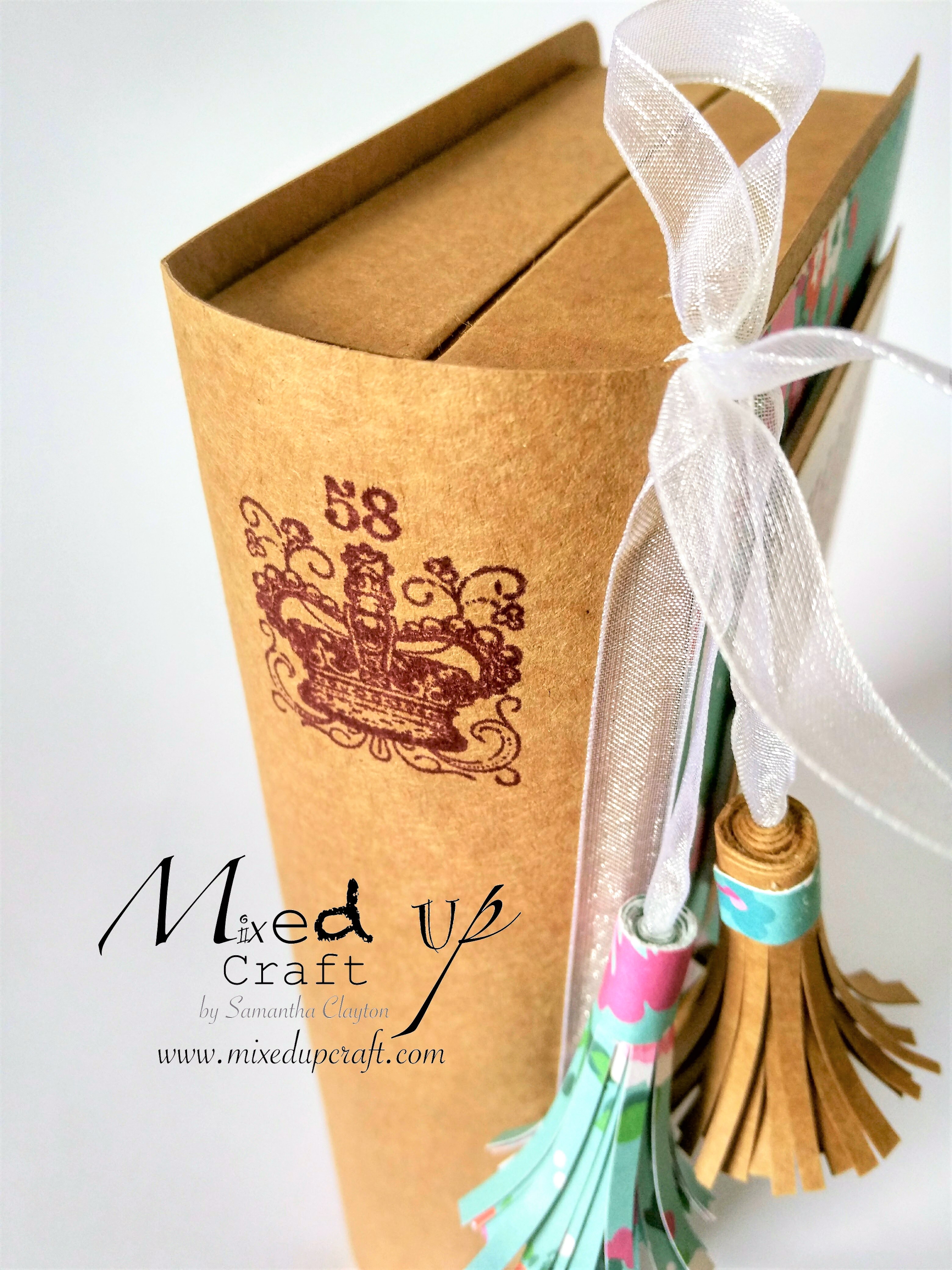 Book style gift box – MIXED UP CRAFT