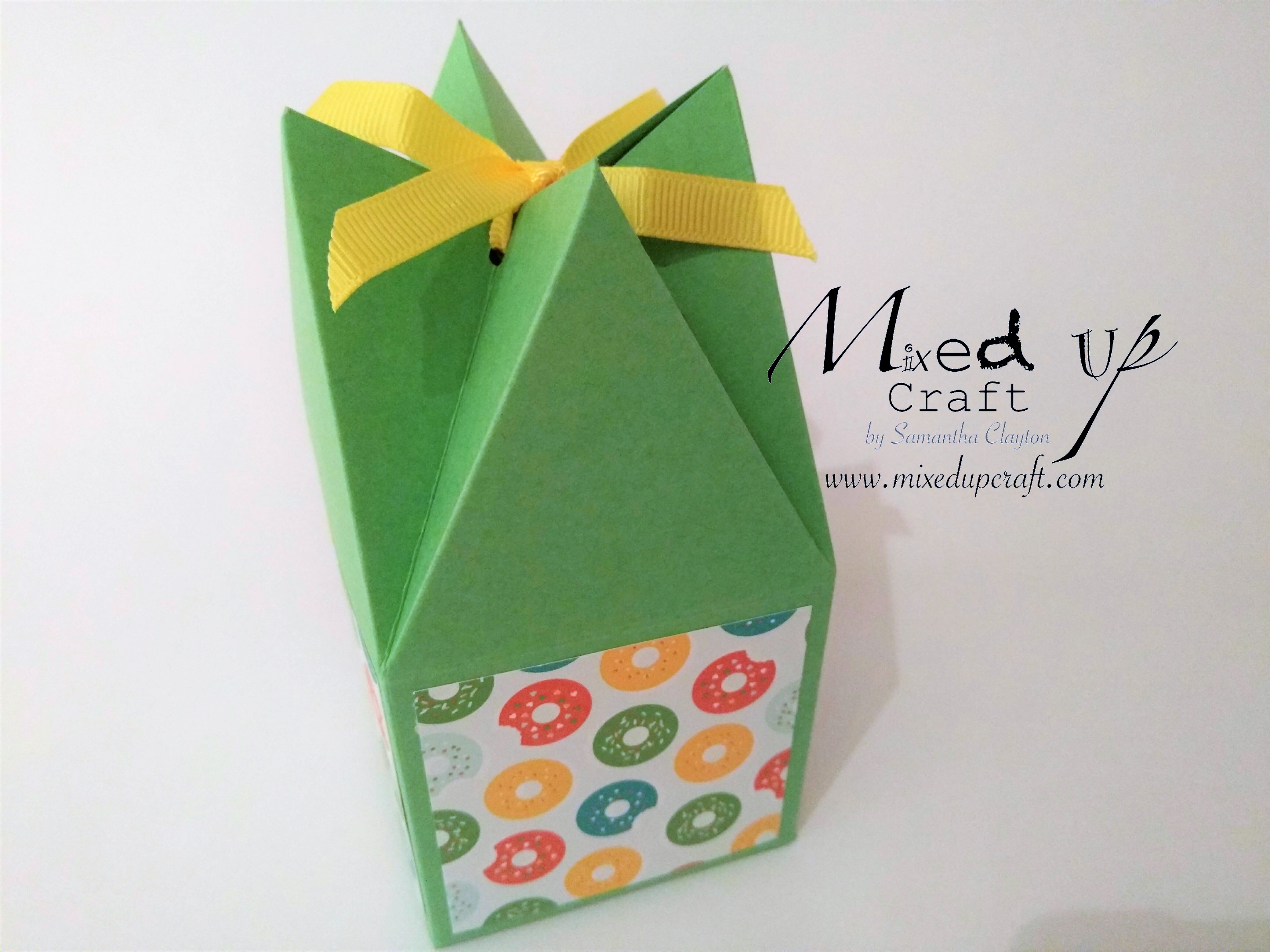 Triangle topped box – MIXED UP CRAFT