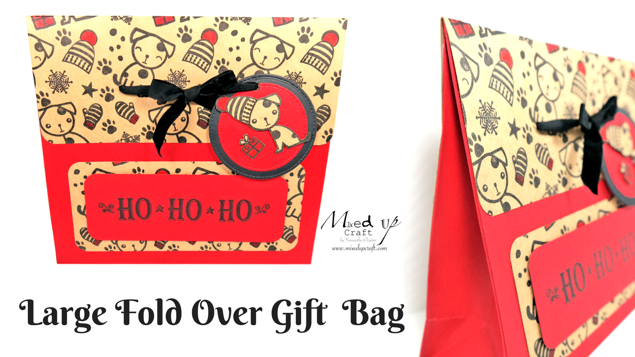 Large Fold Over Gift Bag – MIXED UP CRAFT