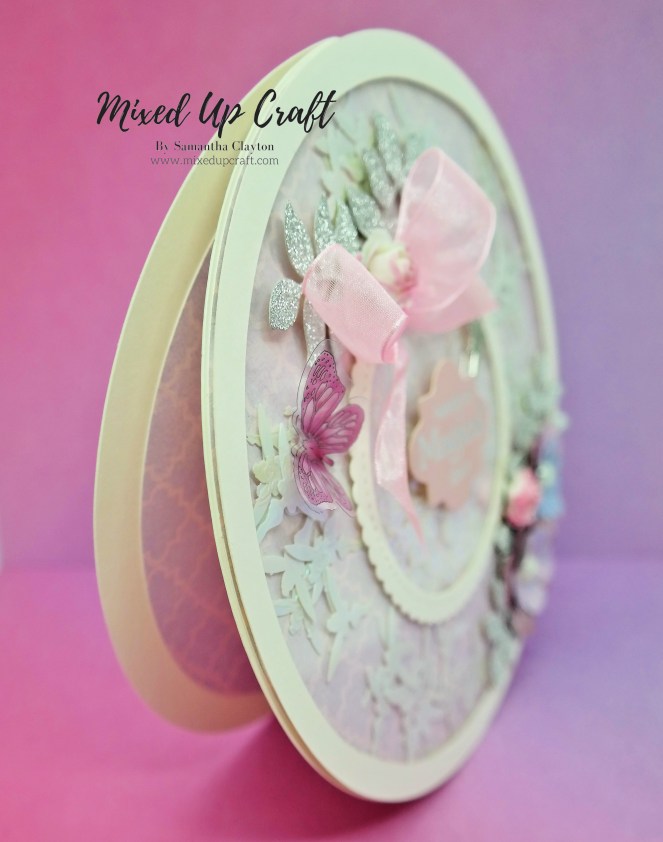 Double Circle Shaker Card Mixed Up Craft