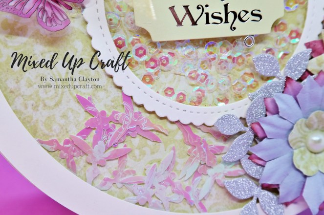 Double Circle Shaker Card Mixed Up Craft