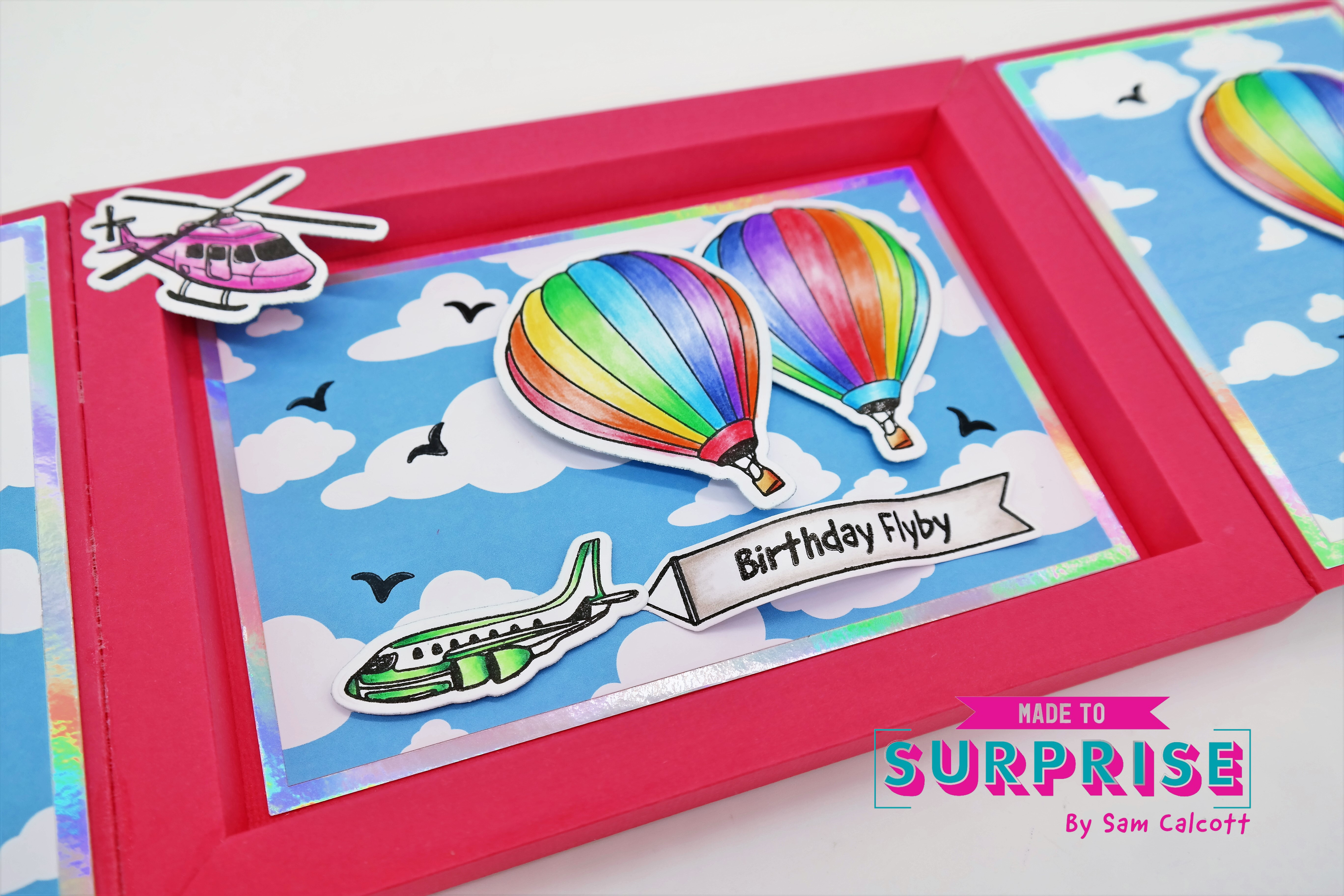 Gatefold Shadow Box Card – MIXED UP CRAFT