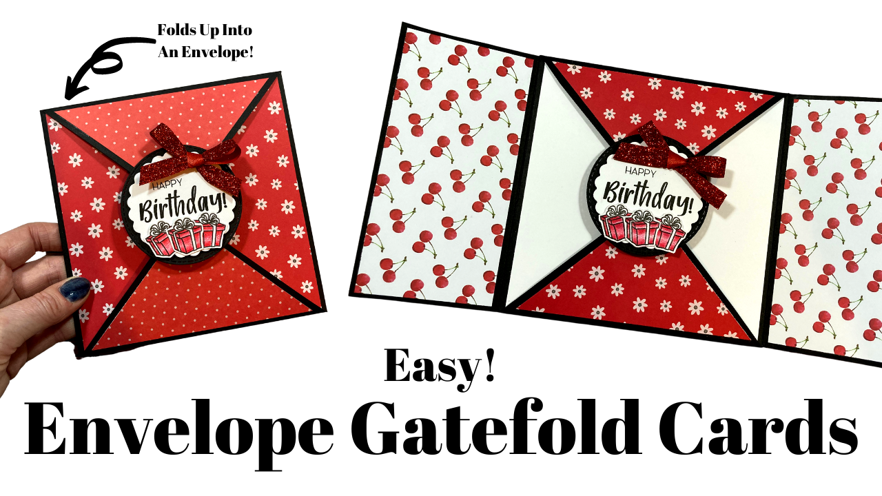 Easy Envelope Gatefold Cards – MIXED UP CRAFT